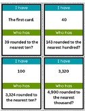"I Have Who Has" Rounding Math Game by Sophie Goeldner | TPT
