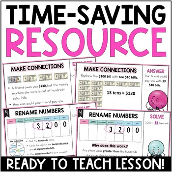 4th Grade Addition and Subtraction Unit - Rename Whole Numbers ...