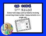 4th Grade Math, QR Code- Solve Multi-Step Word Problems by Enlightening ...