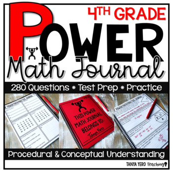 4th Grade Math Printables Word Problems | Spiral Review | Morning Work