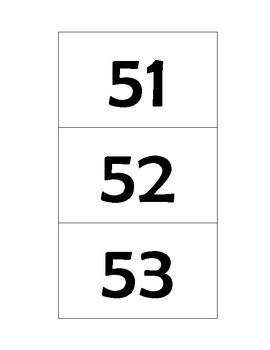 ABLLS-R Aligned R6, R7, R8 Number 1-100 Cards & Data Sheets by ABLLS-R ...