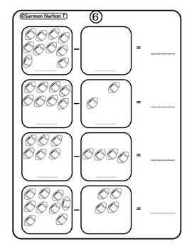 Adding And Subtracting Football Math Activities / Learning Math Activity