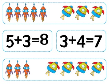 Addition Rockets! by Katie Clodfelder | Teachers Pay Teachers