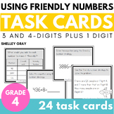 Addition Strategy Task Cards: Using Friendly Numbers (Fourth) by ...
