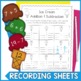 Ice Cream Addition and Subtraction Math Center for 1st Grade | TPT