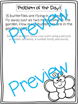 April Word Problems Pack (editable)! by Mrs Wenning's Classroom | TpT