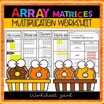 Multiplying matrices worksheet | TPT