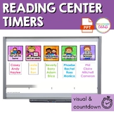 Editable Reading Center Rotation Slides with Timers | PowerPoint Centers
