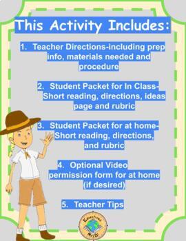 Basic Rube Goldberg Activity-In Class or Virtual! by EDventures With Mrs D