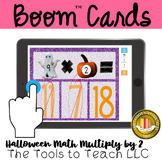 Boom™ Cards Halloween 26 Multiply by 2 Self-Correct Digital Resource ...