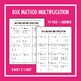 Box Method Multiplication , Area Model , 3 Digit by 1 Digit , Math ...