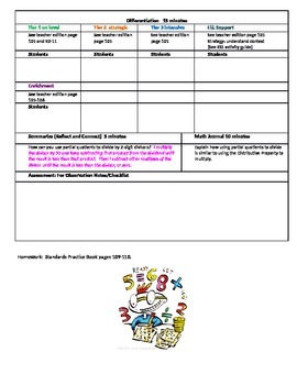 Chapter 2 Lesson 4 Grade 5 Go Math Lesson Plan | TpT