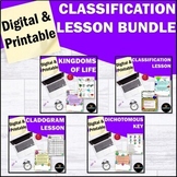 Classification of Living Things Digital Lesson Bundle- Notes Slides ...