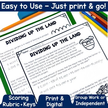End of the Year Math Fun Distance Learning by Think Grow Giggle | TpT