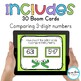 Comparing 3 Digit Number Boom Cards by Mama Bear Loves Math | TPT