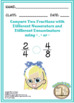Comparing Fractions (NF.2): Math Task Cards by Math Technologist