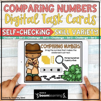 Comparing Numbers Digital Math Activities | Comparing Numbers Math BOOM ...