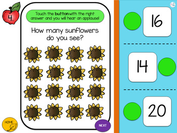 Counting Missing Numbers Interactive Game Halloween Math Kindergarten ...