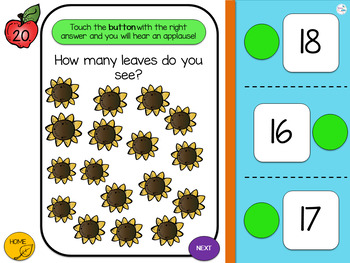 Counting Missing Numbers Interactive Game Halloween Math Kindergarten ...