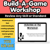 Create Your Own Math Game | Project-Based Learning (PBL) Math Review ...