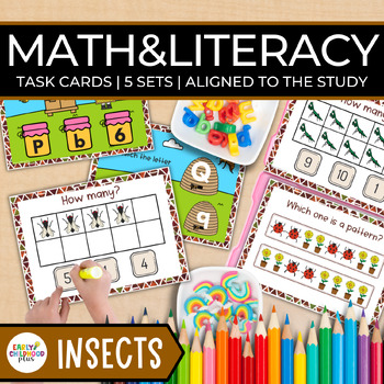 Insect math and literacy | TPT