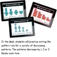 Decreasing Patterns: Write the Pattern Rule- BOOM Cards - Digital Learning