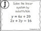 Linear Systems Digital Task Cards by Lindsay Bowden - Secondary Math