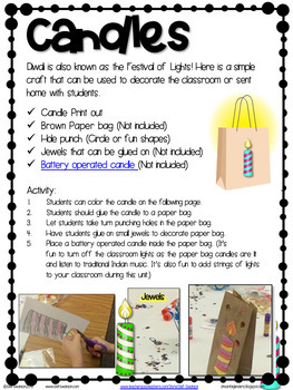 Diwali Activities and Diwali Crafts Packet by Stef Swanson | TPT