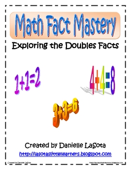 Doubles Math Fact Using Multiple Intelligences by Danielle LaSota