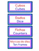 Dual Language Math Labels by Letras y Numeros | TPT