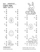 "Easter Math” Add Within 10 - Common Core - Addition Fun! (black line ...