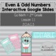 Even and Odd Practice *Interactive* Slides (Lesson 1.1 Go Math G2)