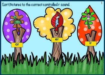 Fall Controlled R Picture Sort Digital Google Slides Distance Learning