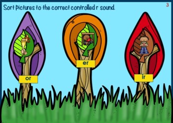 Fall Controlled R Picture Sort Digital Google Slides Distance Learning