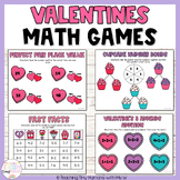 Kindergarten Number Sense & Fact Family Games | Valentines Math Games ...