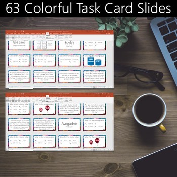 Gas Laws Digital Task Cards (Distance Learning) by The Chemistry Nerd