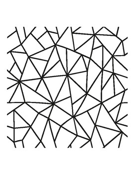 Geometric Pattern Coloring Pages - Simple by Dancing Tree Classroom ...