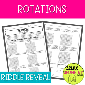 Acute Geometry Class Teaching Resources | Teachers Pay Teachers