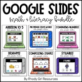 Letters & Sounds Code Cover Up for Google Slides by Rhody Girl Resources