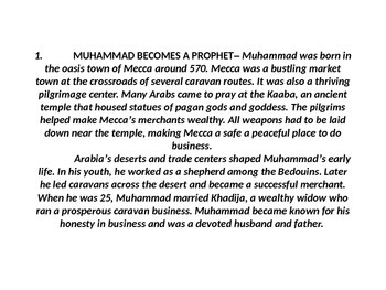 Introduction to Islam PowerPoint by Miss Gs History Powerpoints and etc