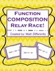 Learning Function Composition through Relay Races with Task Cards