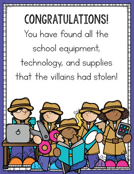 Math Fractions Escape Room for 3rd Grade Cracking the Classroom Code®