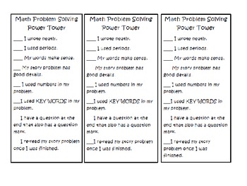 Math Problem Solver by Elizabeth Marsili | Teachers Pay Teachers