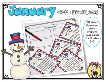 New Years 2022 Activities Word Problem Task Cards by Apple's Class