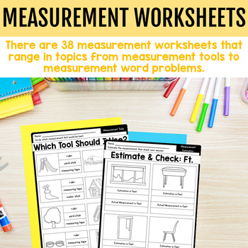 Measurement Worksheets, Measurement Using a Ruler Worksheets, Word ...