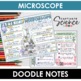 Microscope Doodle Notes + PowerPoint Slides | Science Doodle Notes