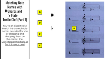 Note Names (Drag & Drop Google Slides for Distance Learning) | TPT