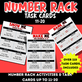 Number Rack -- Bead Rack -- Rekenrek Rack Task Cards & Activities up to 20