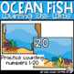 Ocean Math Center Counting Fish Hands On Activity Counting to 20