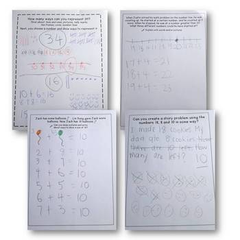 Open-Ended Math Prompts: Second Grade by The Simple Notebook | TPT
